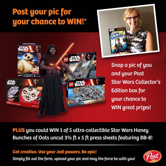 post star wars contest | Sweepstakes PIT