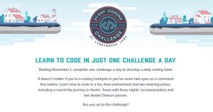 21 Day Coding Challenge Contest - Trip to Austin, Texas | Sweepstakes PIT