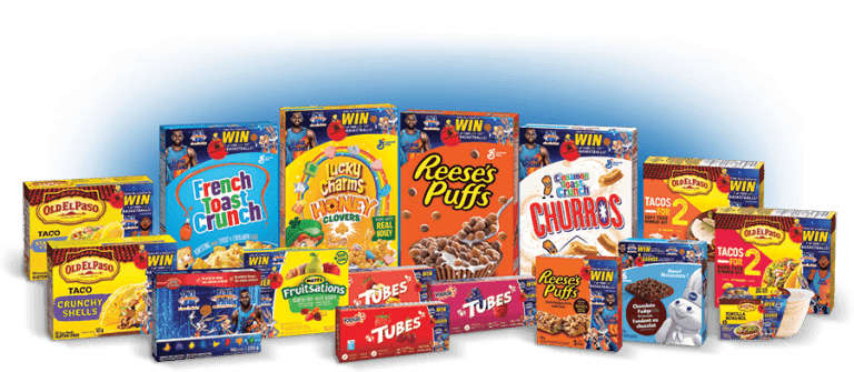 Space Jam General Mills Contest / LEDBasketball.ca