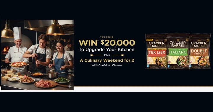 Cracker Barrel Getaway and Kitchen Upgrade Contest | $20,000